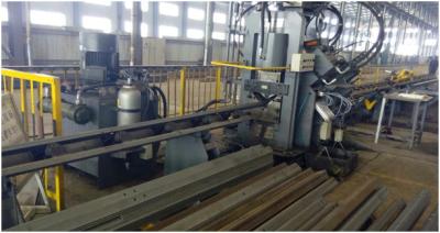 China Big Sale High Speed CNC  Automatic Hydraulic Angle Punching, Marking and Cutting Machine Line for sale