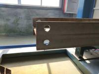 China 1250 X 600mm Touch Screen Cnc Beam Line CNC H Beam Drilling Machine for sale