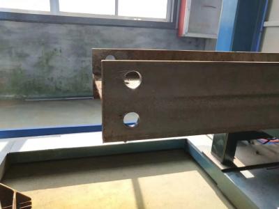 China 1250 X 600mm Touch Screen Cnc Beam Line CNC H Beam Drilling Machine for sale