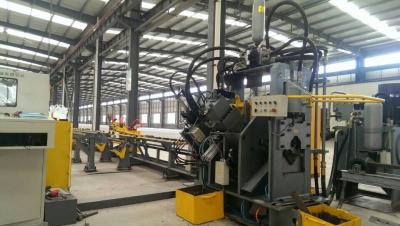China Hot Sale High Speed CNC Angle Punching, Marking and Single-Blade Cutting Machine Line for sale