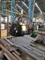 China High Speed CNC Angle Punching Machine Line Punching Force 630 kN Angle Size 125х125х10mm for sale