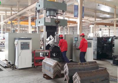 China Multifunction CNC Heating Angle Bending Machine Model HQ250 Angle Steel Tower for sale