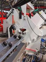 China Steel Flange CNC Angle Line Machine With Punching Marking Function for sale