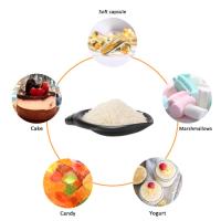 China Unflavored Edible Bovine Gelatin 200-280 Bloom Beef Skin Gelatin Powder For Food Industry for sale