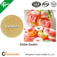 China 232-554-6 80-280 Bloom Edible Bovine Gelatin  For Confectionery for sale