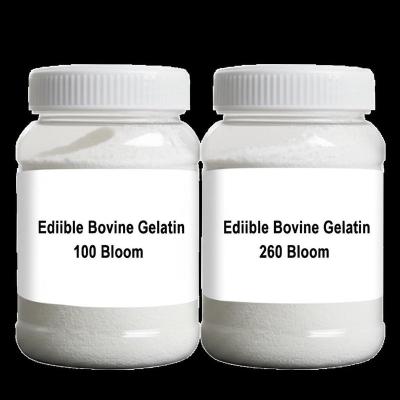 China Edible Bovine Gelatin 100 Bloom 260 Bloom for Your Customer Requirements for sale
