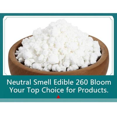 China Neutral Smell Edible Gelatin 100 Bloom 260 Bloom Your Top Choice for Products for sale