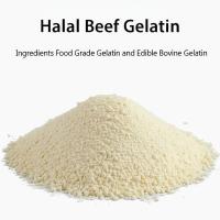 China Halal Beef Gelatin Ingredients Food Grade Gelatin and Edible Bovine Gelatin for Ingredients for sale
