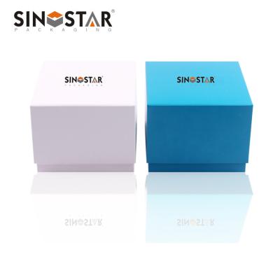 China Custom Paper Watch Box Magnetic Closure Durable Cardboard Storage 18x12x5cm for sale