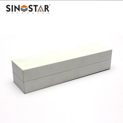 China Custom Logo Plastic Watch Box with PU Interior OEM 1-1000 Pcs for sale
