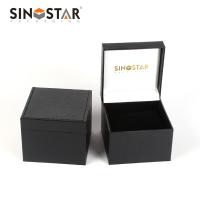 China SINOSTAR SWP-001 Glossy Varnished Plastic Watch Box with Custom Logo 15x10x6cm for sale