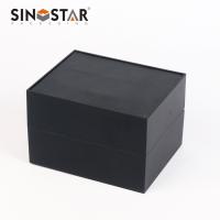 China Custom Logo Plastic Watch Box with Glossy Varnishing for Watch Storage and Display for sale