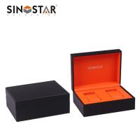 China SINOSTAR SWW-001 Wooden Watch Box with 12 Individual Compartments and Removable Watch Pillows for sale
