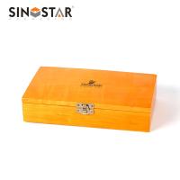 China Custom Walnut Wooden Jewelry Box with Multiple Compartments 3.5cm 5cm 7cm for sale