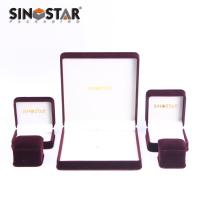 China Acrylic Crystal Jewelry Display Set with Protective Box for Necklace Earring Ring for sale