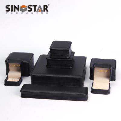 China Custom Leather Jewelry Box OEM Genuine Leather Ring Box 1000 MOQ for sale