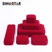 China SINOSTAR SSJ 18K Gold Plated Jewelry Display Sets 4 Piece Acrylic Stackable for sale