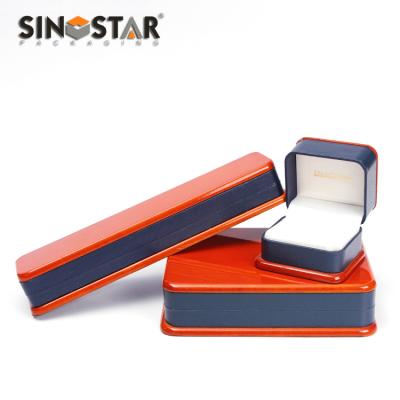 China Custom Wooden Jewelry Box Handmade with Pattern Multiple Compartments 3.5cm Height for sale