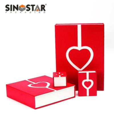 China Custom Coated Paper Jewelry Gift Box with Lid Closure Non Waterproof for sale