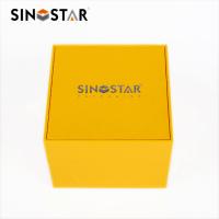 China Custom Printed Paper Jewelry Box with Lid Coated Paper Lightweight 80-120 Characters for sale