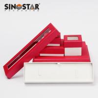 China Custom Coated Paper Jewelry Gift Box with Lid Closure 8.25x5.5x1.75 Inch for sale