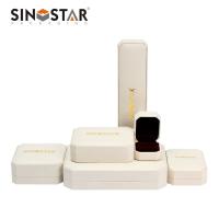 China Custom Printed Plastic Jewelry Box with Velvet Lining Removable Tray for sale
