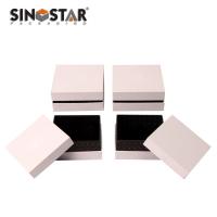 China Custom Printed Paper Jewelry Box with Lid Closure for Gift Packaging for sale
