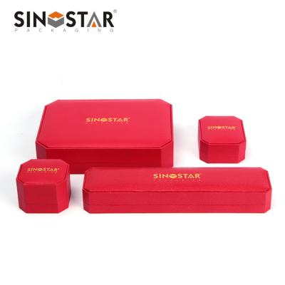 China SINOSTAR SPPJ Plastic Jewelry Box 4.3x2.7x1.2 inch with Removable Tray Customizable for sale