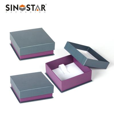 China Custom Paper Jewelry Box Carton Packing for Gift Storage with Logo Customization for sale