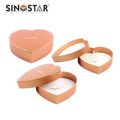 China Custom Printed Paper Jewelry Box with Lid for Gift Storage OEM Coated Paper for sale