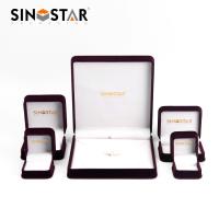 China Custom Plastic Jewelry Box with Foil Stamping Handmade Gift Packaging for Retailers for sale