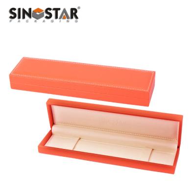China Sinostar SLJ Leather Jewelry Box 1000pcs MOQ Custom Storage for Small to Medium Jewelry for sale