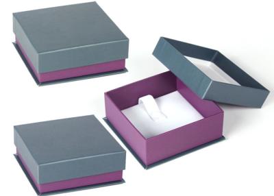 China Custom Jewelry Gift Boxes Wholesale Cardboard Velvet 2000 PCS MOQ for sale