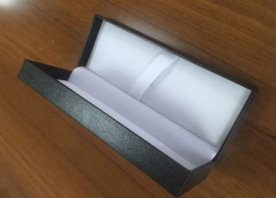 China Custom Leather Watch Box with Embossed Logo 1000pcs MOQ Personalized Watch Case for sale