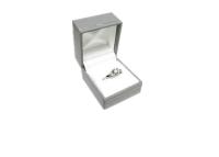 China Custom Black Wooden Ring Jewelry Box with Velvet Interior 1000pcs MOQ for sale