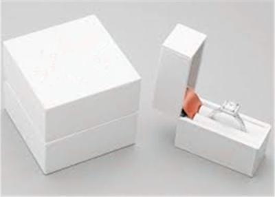 China Custom Logo Plastic Ring Jewelry Box 1000pcs MOQ for Necklace Bracelet Watch Gift Packaging for sale