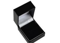 China Custom Logo Cardboard Jewelry Box for Rings Earrings Organizer 1000pcs MOQ for sale