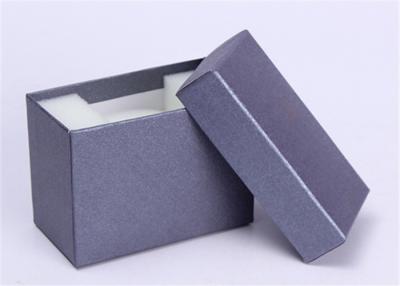 China Custom Logo Grey Paper Watch Box 250gsm Cardboard Packaging for Men for sale