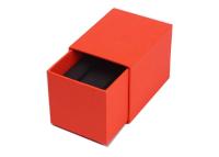 China Custom Red Cardboard Watch Box with Pillow 250gsm Art Paper Gift Packaging for sale