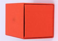 China Custom Red Cardboard Watch Box with Pillow 250gsm Art Paper Gift Packaging for sale