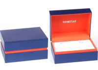 China Custom Luxury Plastic Watch Presentation Box with Velvet Interior Rectangle Shape for sale