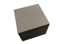 China Custom Brown Paper Wrapped Single Watch Gift Box with Velvet Interior 1000 PCS MOQ for sale