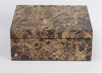 China 8 Slots Watch Storage Box UV Coating / Embossed Logol Environmentally Friendly for sale