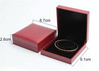 China Custom Rectangle Jewelry Storage Box Eco-Friendly Kraft Paper 200gsm Gift Packaging for sale
