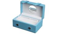 China Custom Logo Jewelry Gift Boxes Durable PU Leather Display 7-10 Day Sample Lead Time for sale