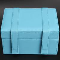 China Custom Logo Jewelry Gift Boxes Durable PU Leather Display 7-10 Day Sample Lead Time for sale