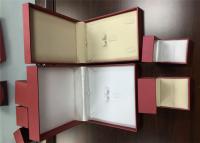 China Custom Luxury Handmade Paper Velvet Plastic Jewelry Box with Logo 157gsm 250gsm for sale