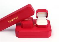 China Custom Logo High Glossy Plastic Jewelry Box Case Eco-Friendly Gift Packaging 1000pcs MOQ for sale