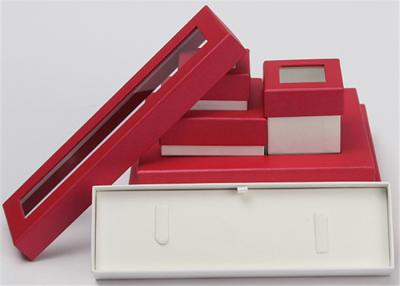 China Custom Cardboard Jewelry Box for Rings Earrings Handmade Paper Packaging with Logo for sale