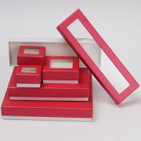 China Custom Cardboard Jewelry Box for Rings Earrings Handmade Paper Packaging with Logo for sale